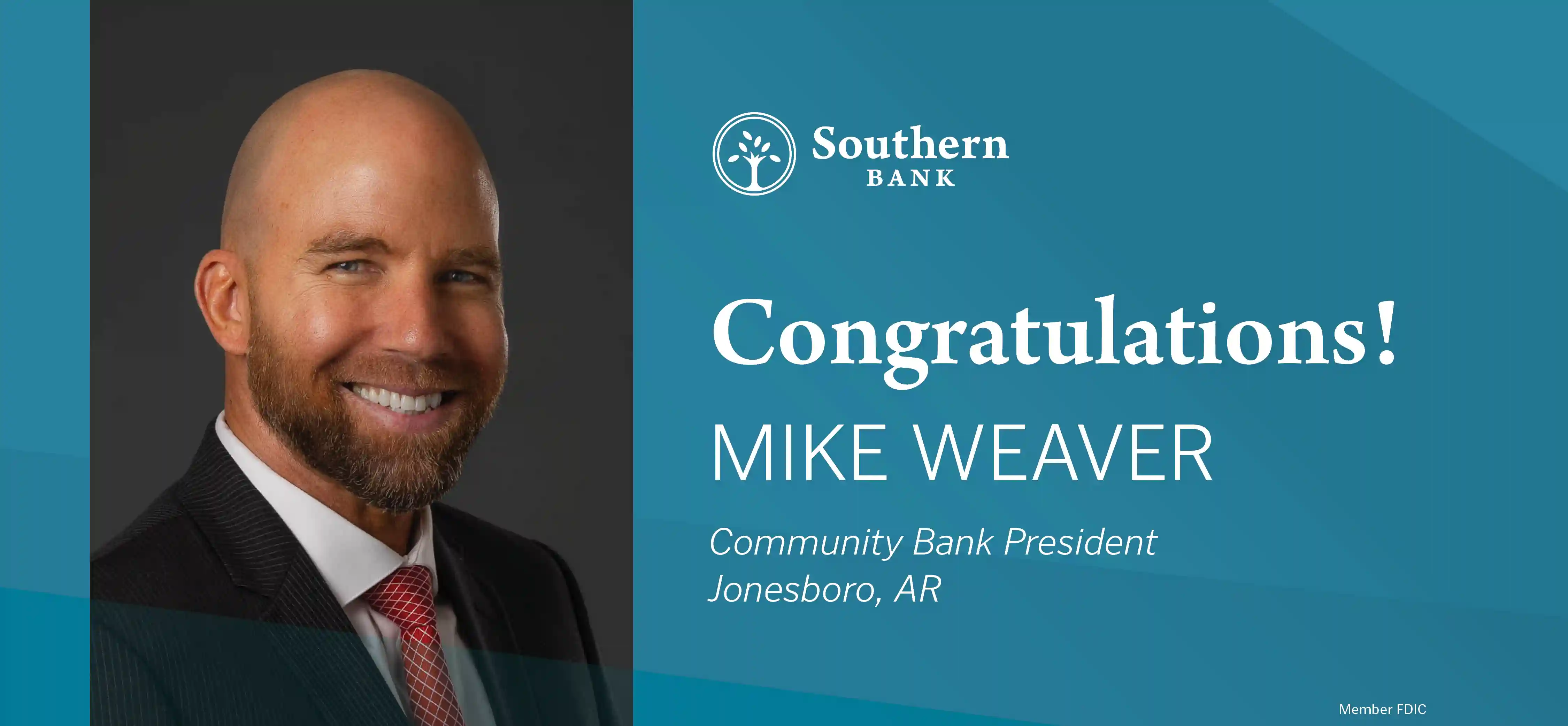 Mike Weaver Named Community Bank President | Southern Bank